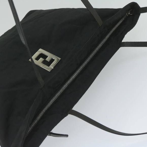 Fendi | Bags | Fendi Zucca Canvas Tote Bag Black Auth Ar1225 | Poshmark